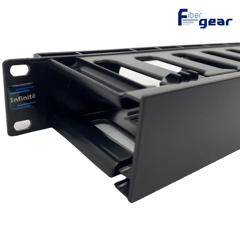 1U Cable Management Panel Plastic – ZT International Limited